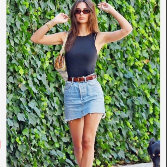 Re/Done | Skirts | Vintage Levis 52 Cutoff Mini Skirt | Poshmark